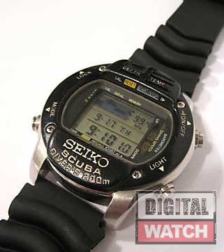 SEIKO - M796-5A00 - Dive - Vintage Digital Watch - Digital-Watch.com