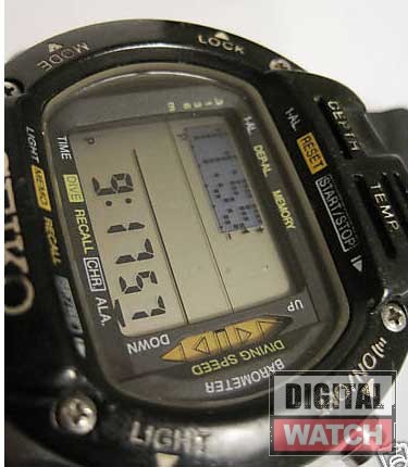 SEIKO - M796-5A00 - Dive - Vintage Digital Watch - Digital-Watch.com