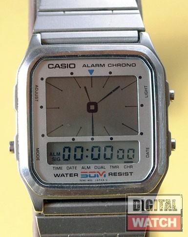 CASIO - AE-60W - DigitalHands - Vintage Digital Watch - Digital-Watch.com