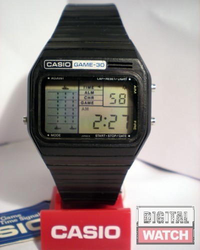 CASIO - GM-30 - Game - Vintage Digital Watch - Digital-Watch.com
