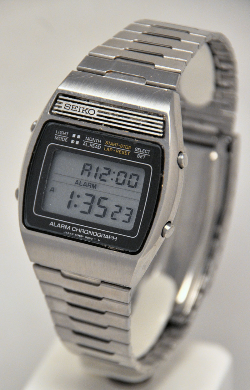 SEIKO - A359-5010 - a-series - Vintage Digital Watch - Digital-Watch.com
