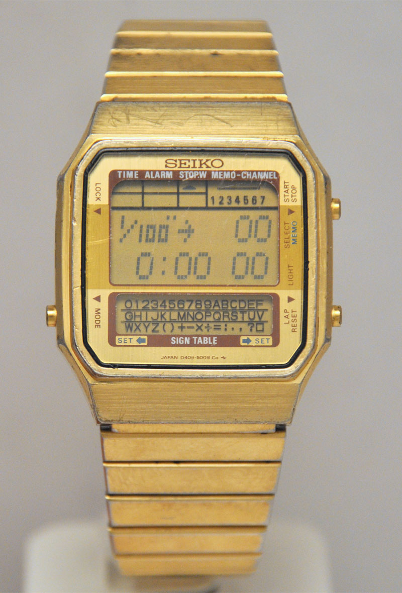 SEIKO - D409-5009 - Databank - Vintage Digital Watch - Digital-Watch.com