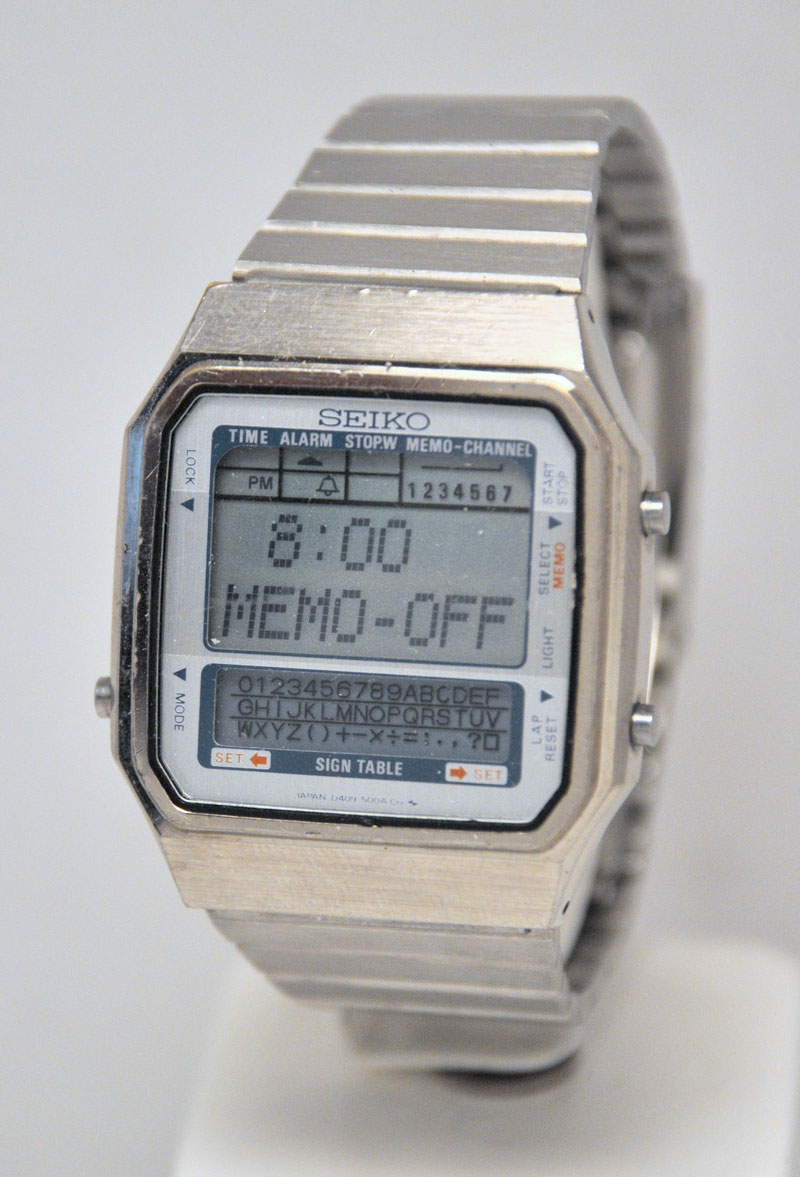SEIKO - D409-5000 - Databank - Vintage Digital Watch - Digital-Watch.com
