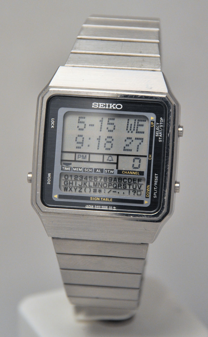 SEIKO - D410-5000 - Databank - Vintage Digital Watch - Digital-Watch.com