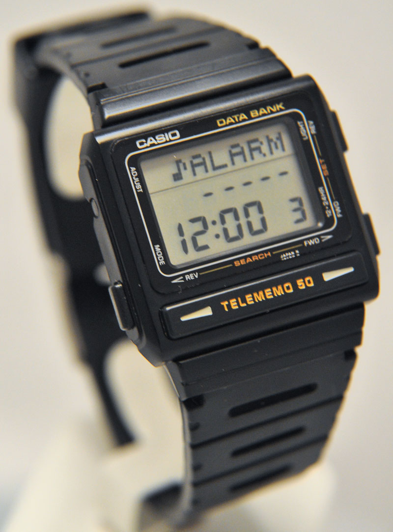 CASIO - DB-50 - Databank - Vintage Digital Watch - Digital-Watch.com