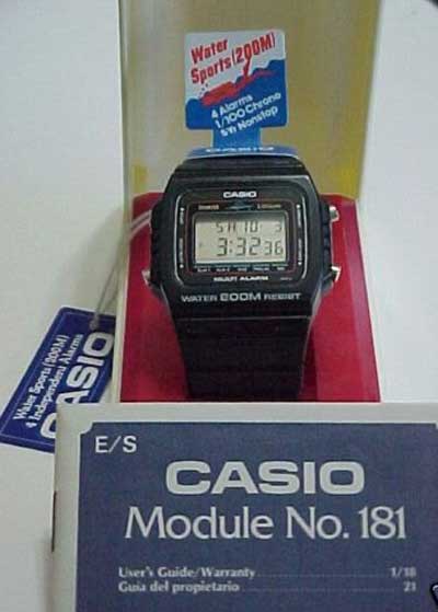 CASIO - DW-200 - Marlin - Vintage Digital Watch - Digital-Watch.com