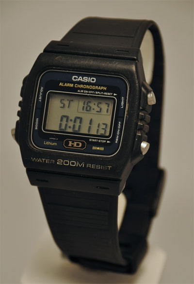 CASIO - DW-210 - Sports - Vintage Digital Watch - Digital-Watch.com