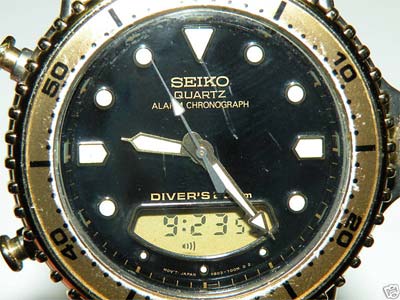 SEIKO - H803-7001 - Dive - Vintage Digital Watch - Digital-Watch.com