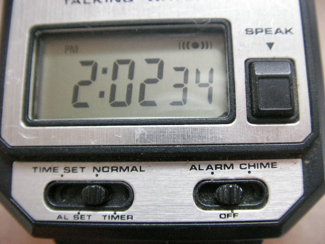 TRAFALGAR - Talking Watch Mark 2 - Melody - Vintage Digital Watch ...
