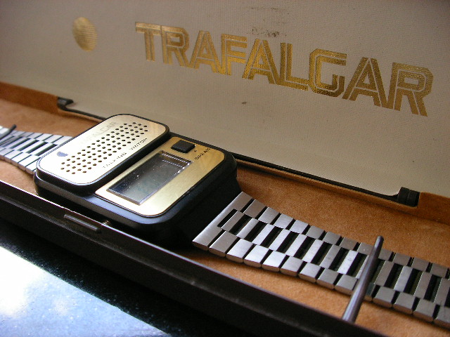TRAFALGAR - Talking Watch mark 1 - Melody - Vintage Digital Watch ...