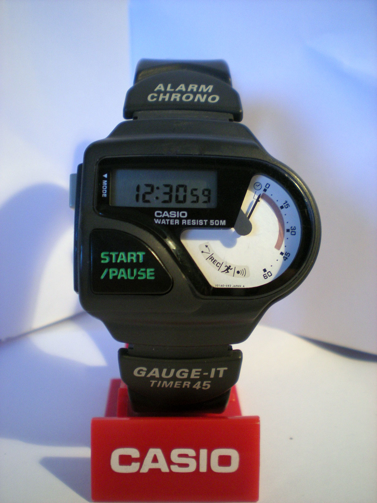 CASIO - WM-11 - Exercise - Vintage Digital Watch - Digital-Watch.com